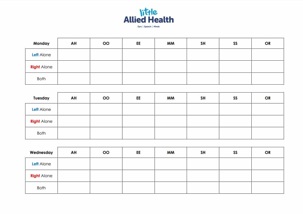 Seven Sounds Weekly Record - Little Allied Health